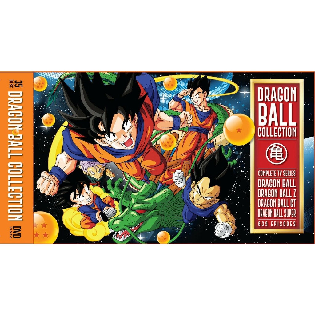 Dragon Ball DVD All Tv Series Box Set 1999 2021 EXPRESS SHIP Db Dbz db ...