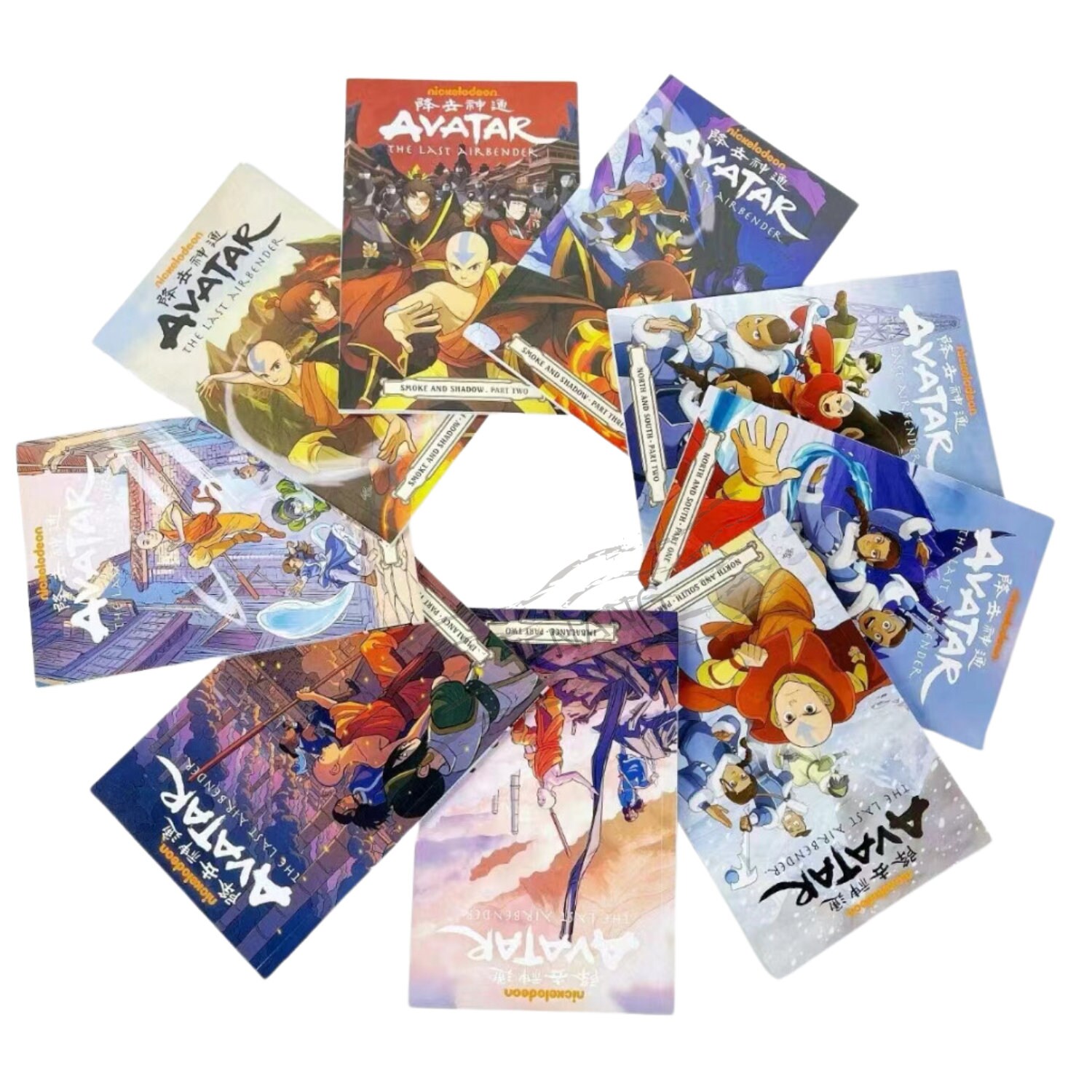 AVATAR the Last Airbender Full 18 English Comic Books Complete Set ...