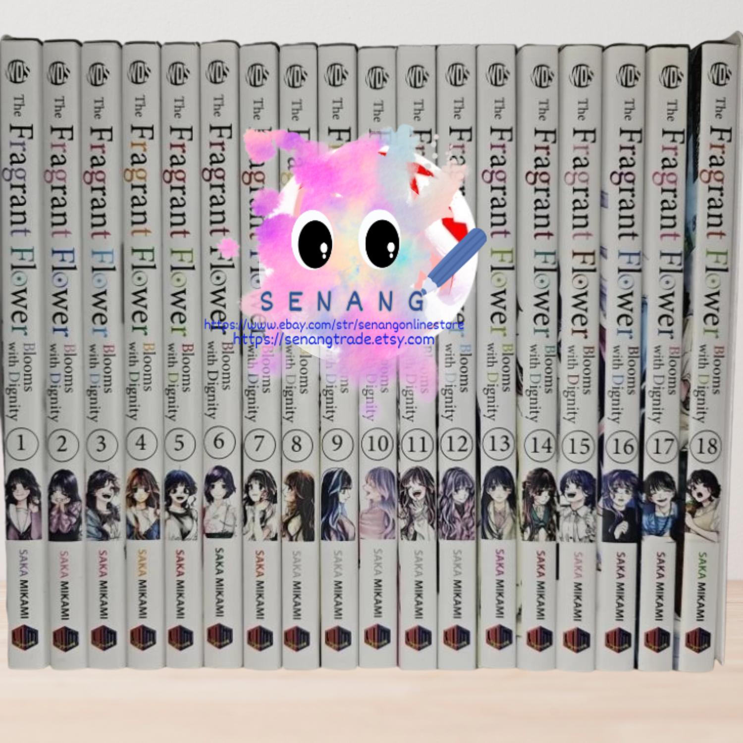 The Fragrant Flower Blooms With Dignity Manga Vol 1-18 Full Set or ...