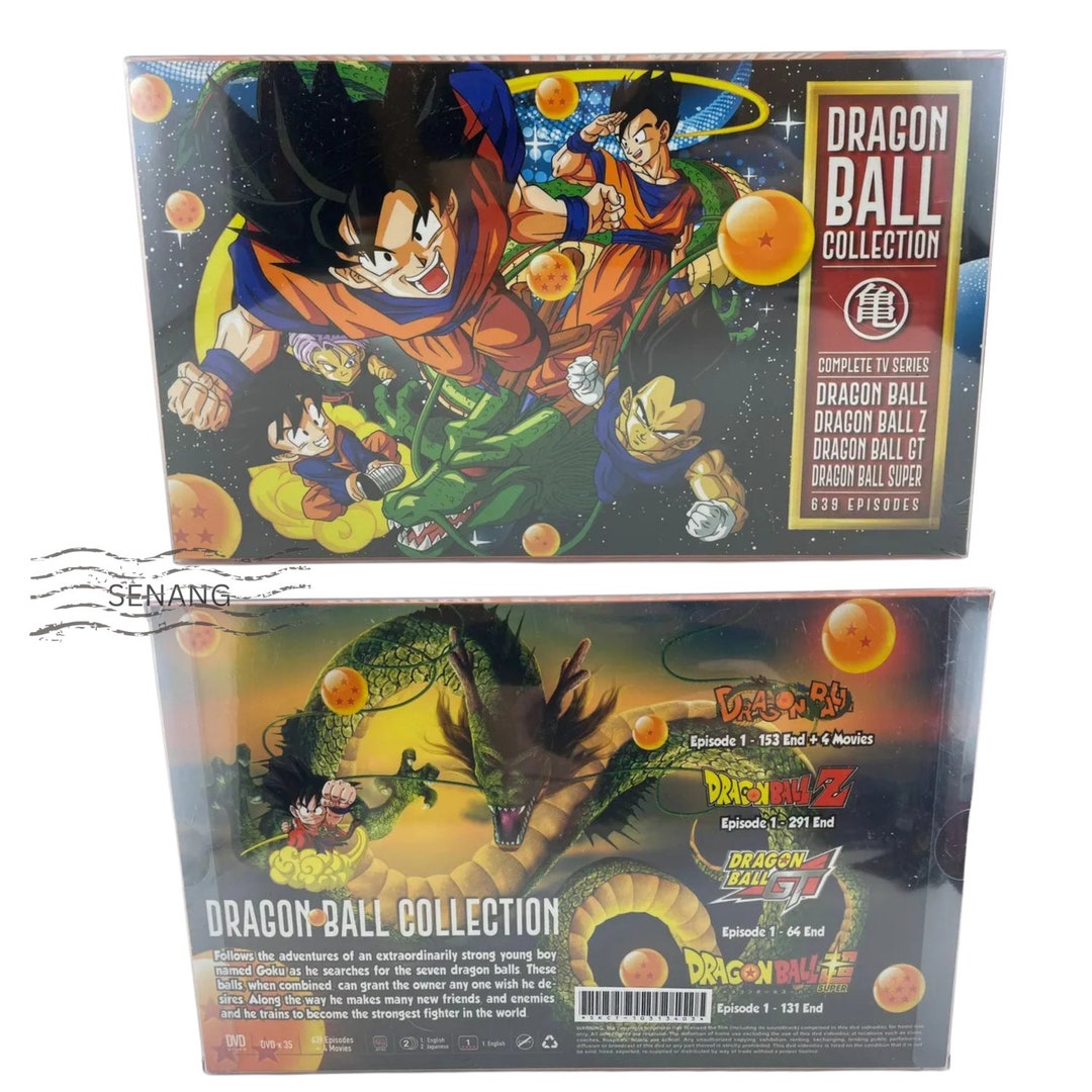 Dragon Ball DVD All Tv Series Box Set 1999 2021 EXPRESS SHIP Db Dbz db ...