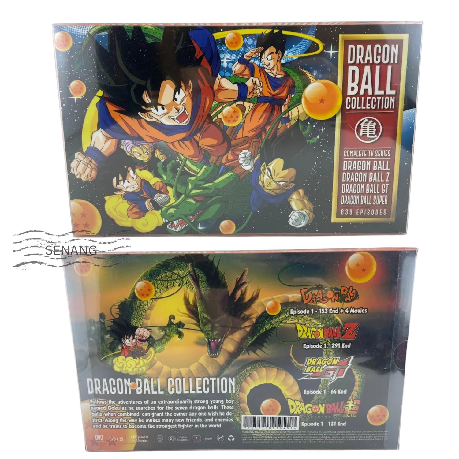 Dragon Ball DVD All Tv Series Box Set 1999 2021 EXPRESS SHIP Db Dbz db ...