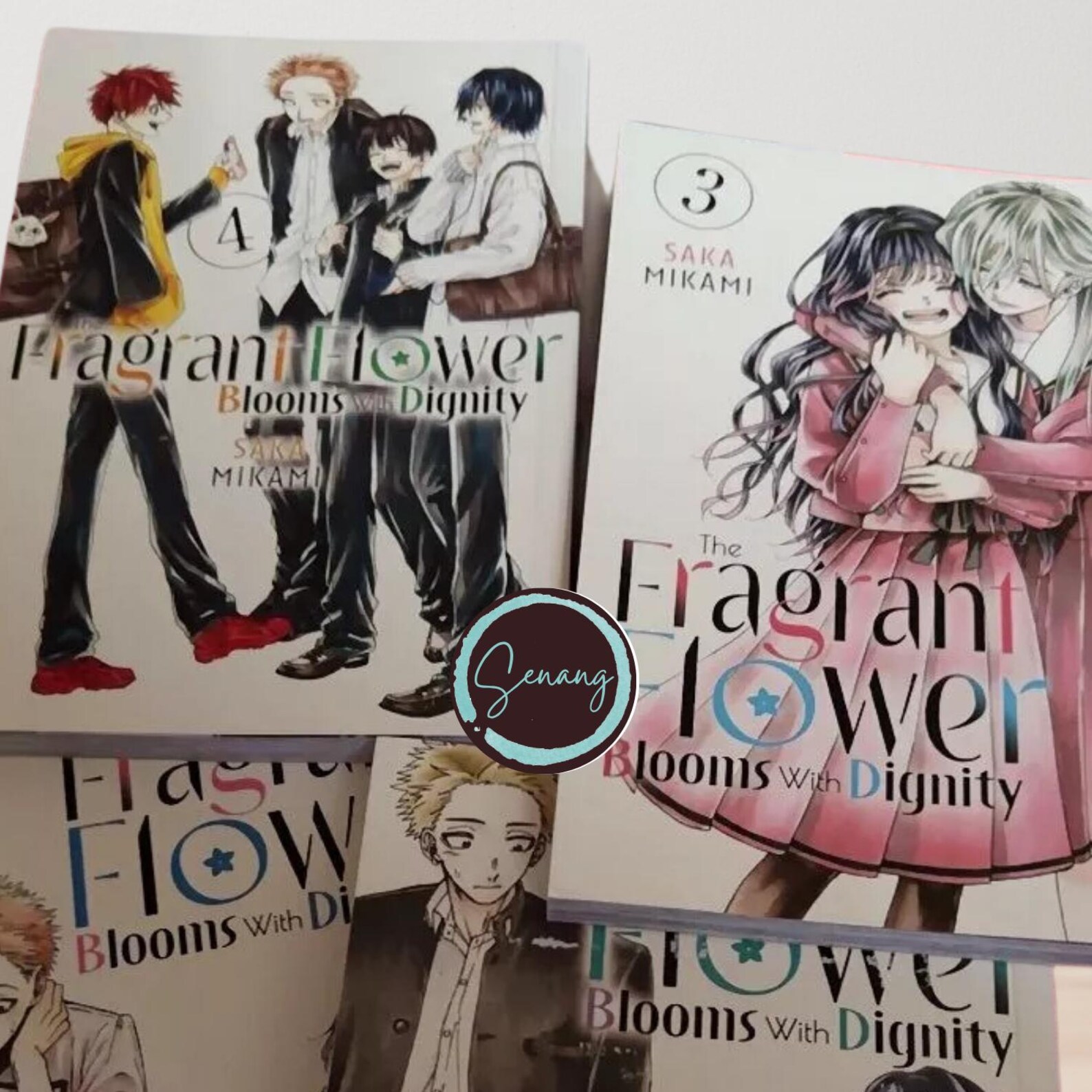 The Fragrant Flower Blooms With Dignity Manga Vol 1-15 Full Set or ...