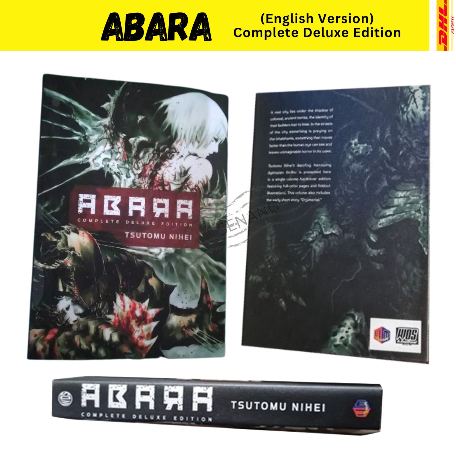 ABARA Manga by Tsutomu Nihei Deluxe Edition English Version Physical ...