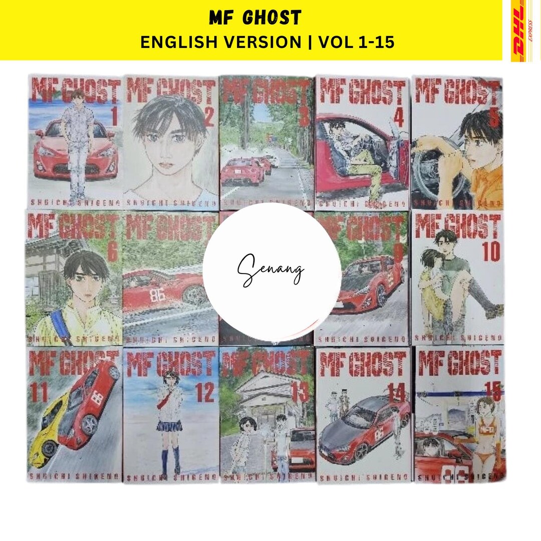 MF Ghost Vol 1-15 English Comic Manga Partial or Full Set by Shuichi ...