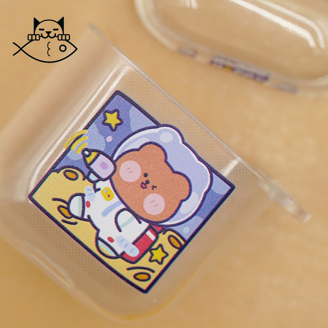 Cartoon Bear Airpods Casebluetooth Headset Caseairpods 1th 2th 3th Caseairpods Pro Airpods Pro ...