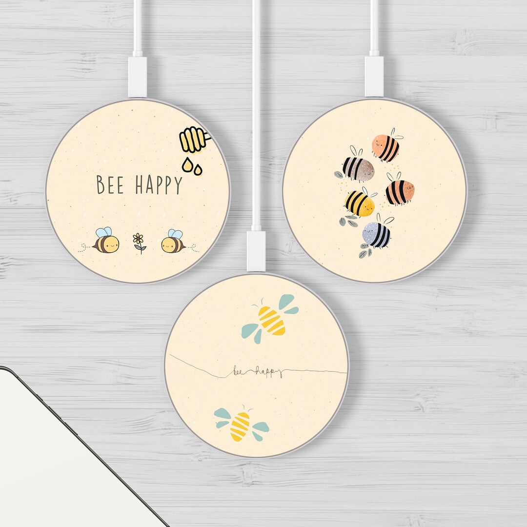 Honey Bee Wireless Charger Bees Fast Charging Station for All QI ...
