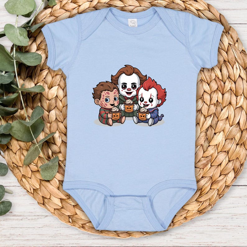 Kawaii Horror Baby PNG – Scary Movie Characters Halloween Sublimation ...
