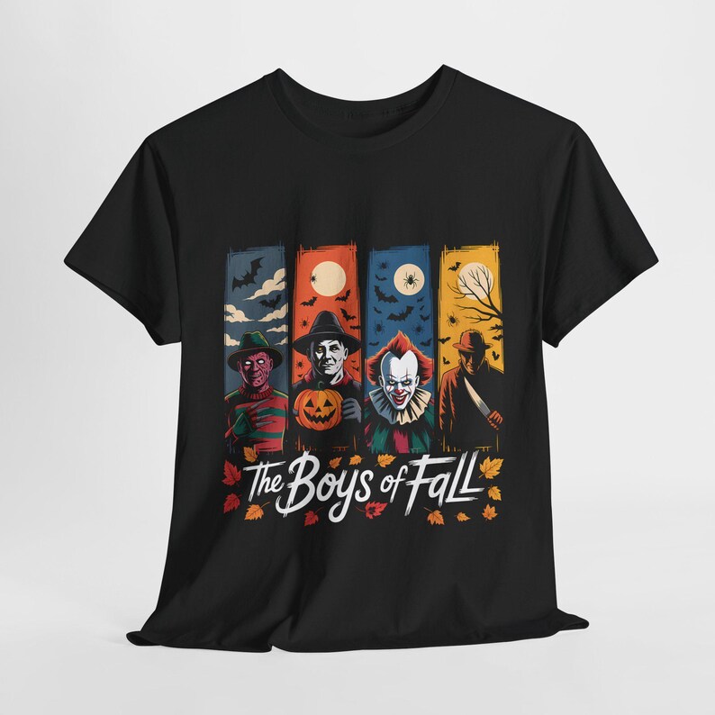 Horror Character Tee, Halloween Horror Movie T Shirt Boys of Fall ...