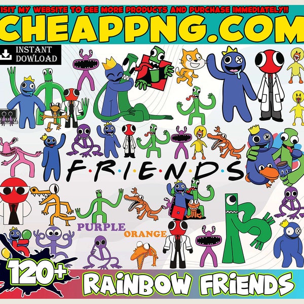 Rainbow Friends Bundle - Etsy