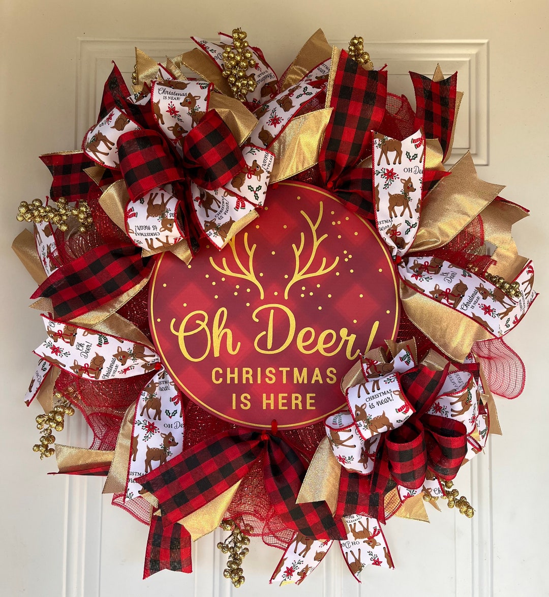 Oh Deer Christmas is Here - Etsy