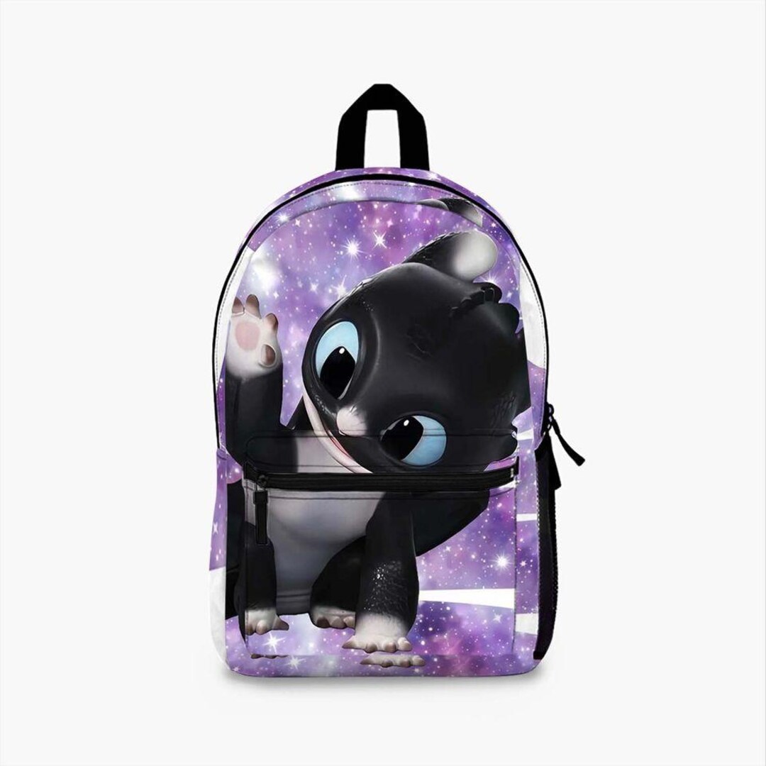Couple Babies Toothless & Light Fury Backpack, How to Train Your Dragon ...