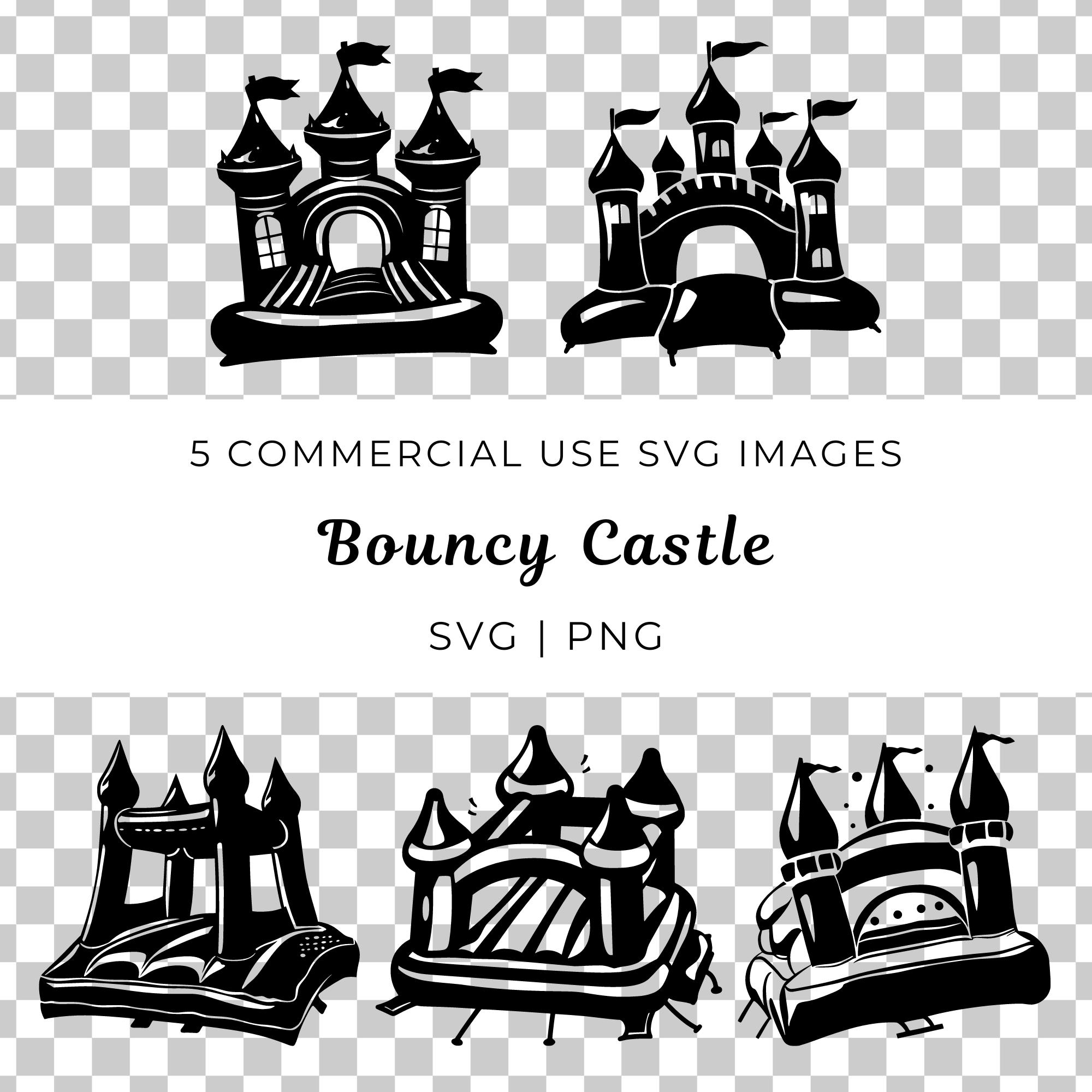 Bouncy Castle Svg, Bounce House Png, Birthday Svg Png, Birthday Svg ...
