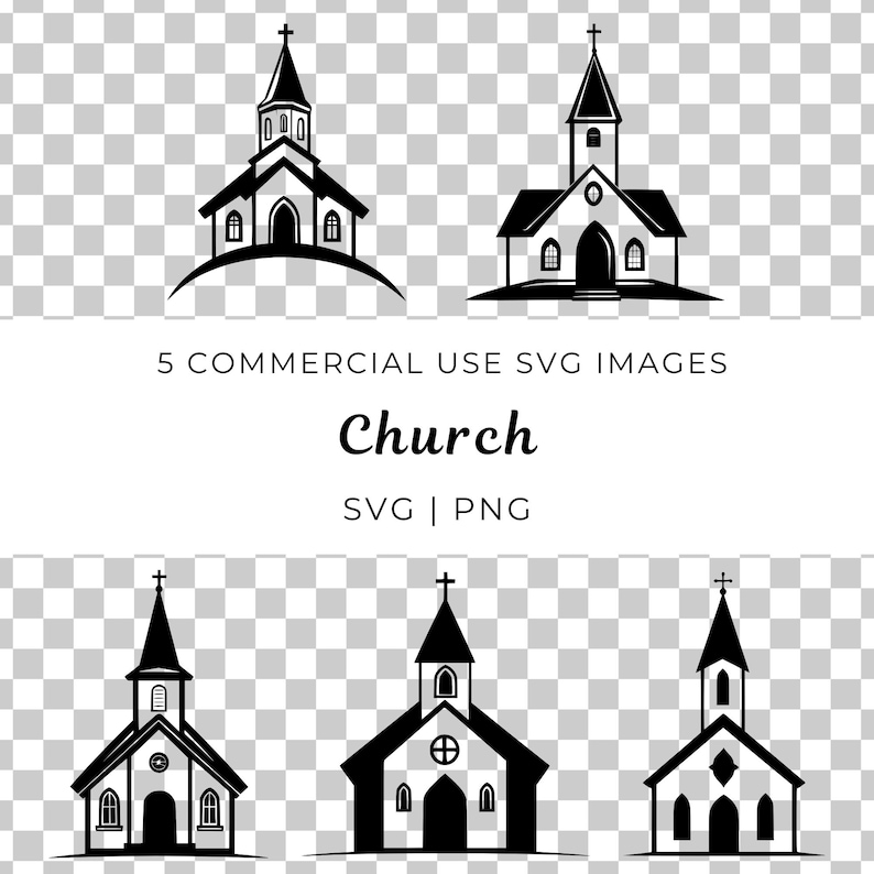 Church Building Svg, Church Svg, Religious Svg, Christian Svg, Cross ...