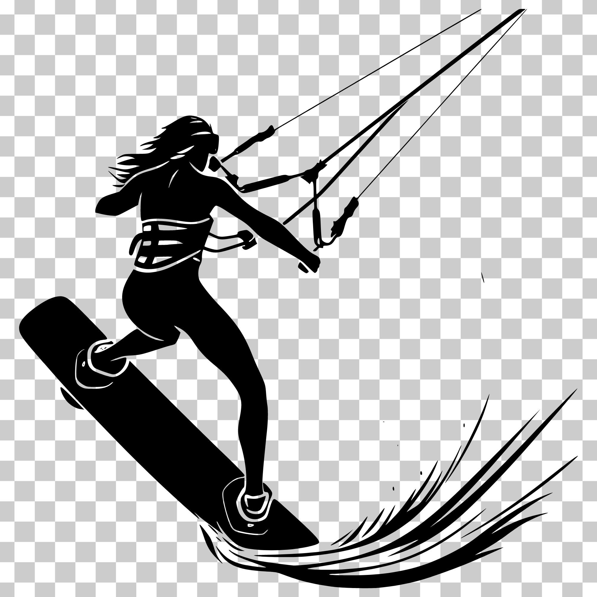 Wakeboarding SVG, Watersports Svg, Wakeboard Png, Ocean Sports Vector ...