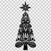 Scandi Christmas Tree Svg, Scandinavian Christmas Svg, Nordic Christmas ...
