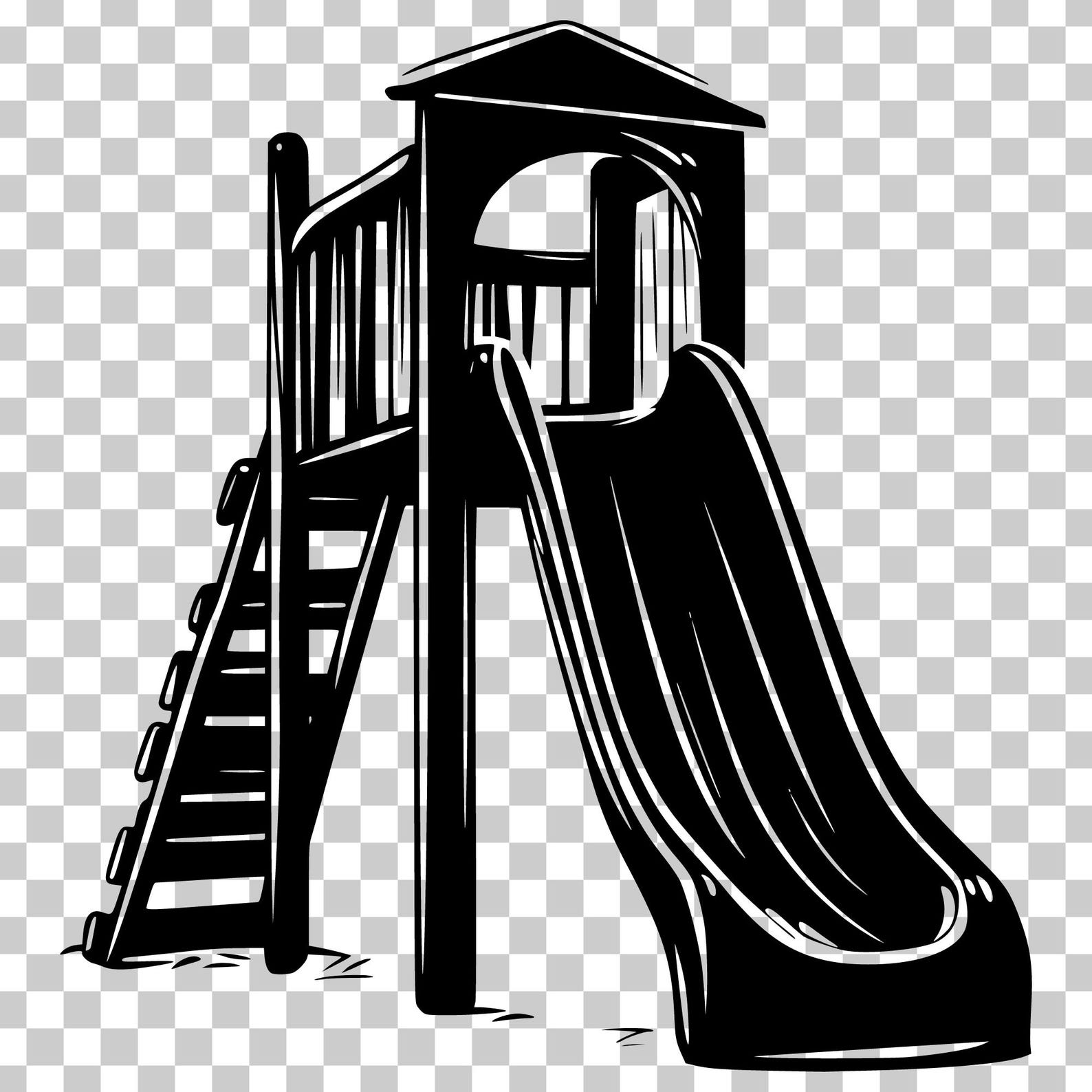 Playground Svg, Swing Svg, Slide Svg, Play Park Svg, Childrens ...