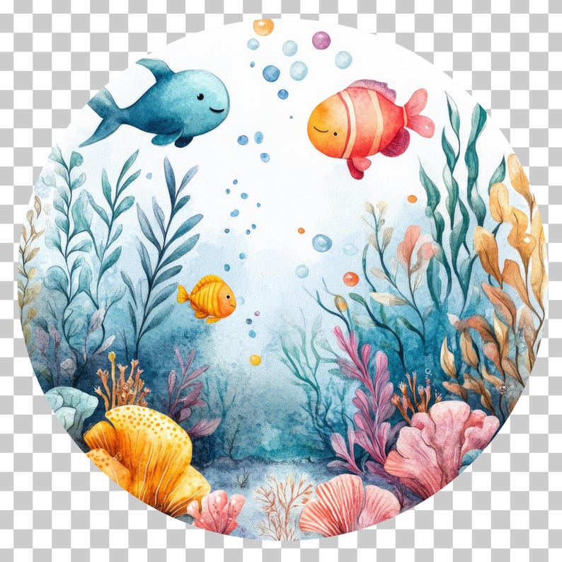Underwater Scene Png, Sea Life Png, Underwater Graphics, Coral Reef ...