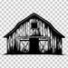 Rustic Barn Svg, Farm Barn Svg, Country Barn Vector, Barnyard Svg, Barn ...