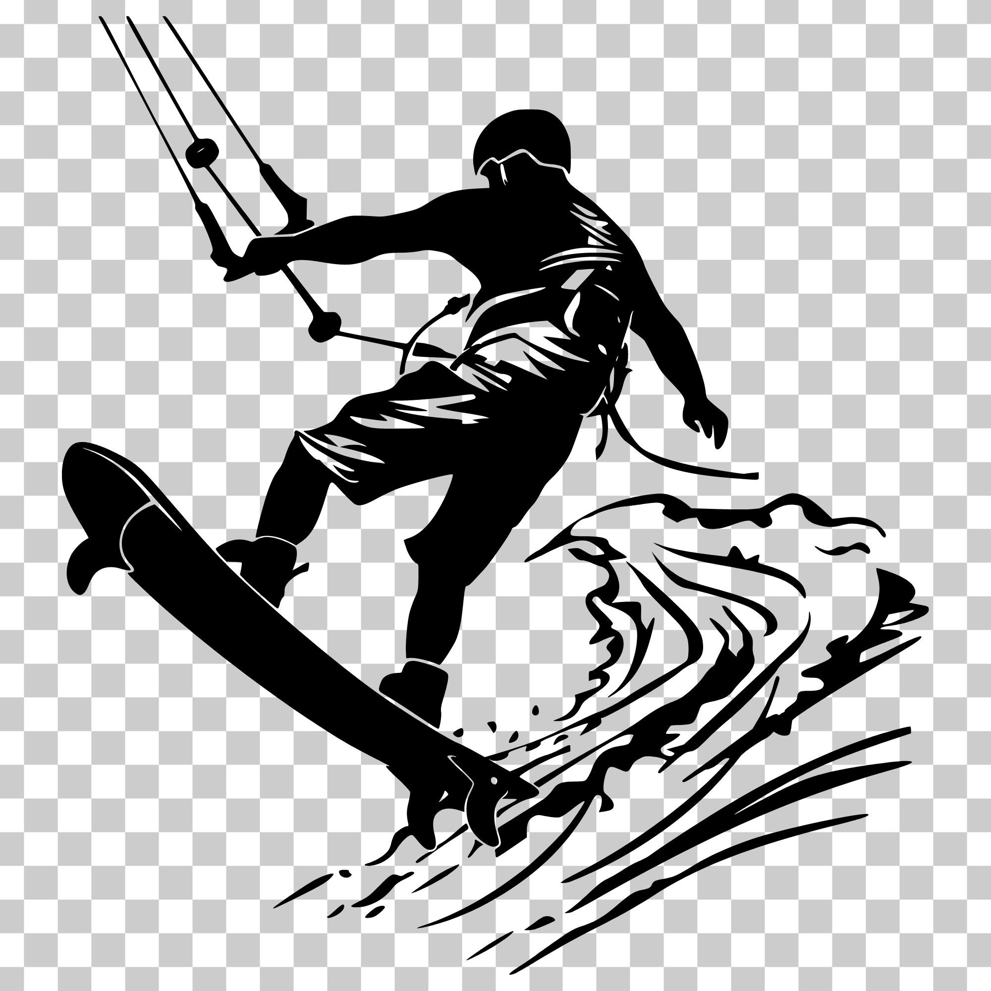 Wakeboarding SVG, Watersports Svg, Wakeboard Png, Ocean Sports Vector ...