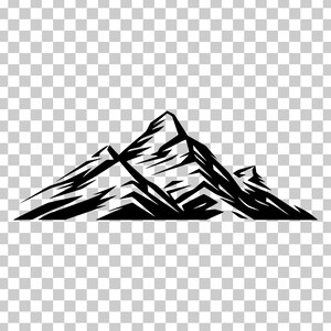 Mountain Svg, Adventure Vector, Nature Svg, Wilderness Vector, Hiking ...