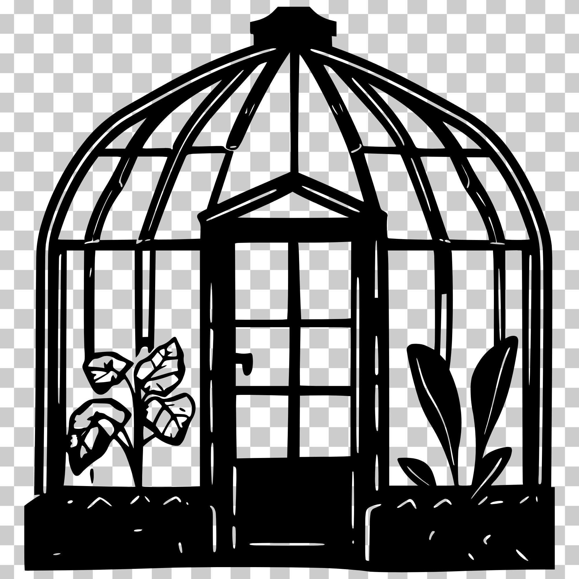 Garden Greenhouse SVG, Plant Vector Graphics (digital Download) - Etsy