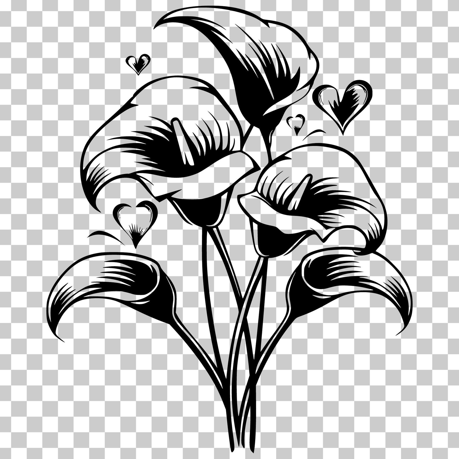 Calla Lily SVG Bundle, Floral Clipart (digital Download) - Etsy Canada