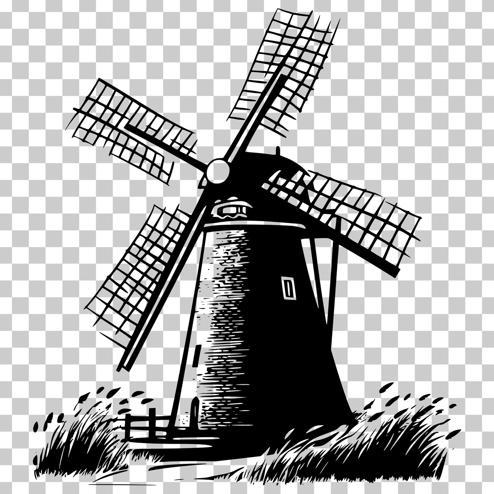 Windmill Svg, Rustic Windmill Svg, Farmhouse Svg, Vintage Windmill ...