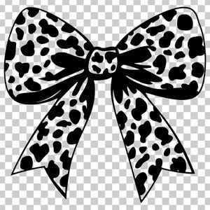 Leopard Print Bow Svg, Leopard Print Coquette Svg, Animal Print Bow Svg ...