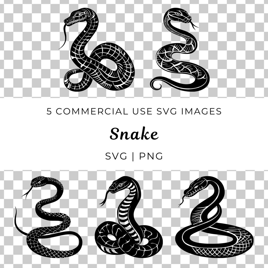 Snake Svg, Animal Kingdom Svg, Zoo Animal Svg, Animal Clipart, Wildlife ...