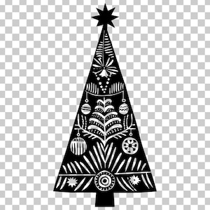 Scandi Christmas Tree Svg, Scandinavian Christmas Svg, Nordic Christmas ...