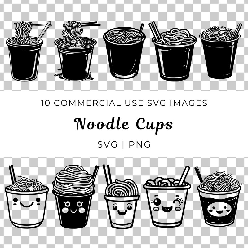 Ramen Svg - Etsy