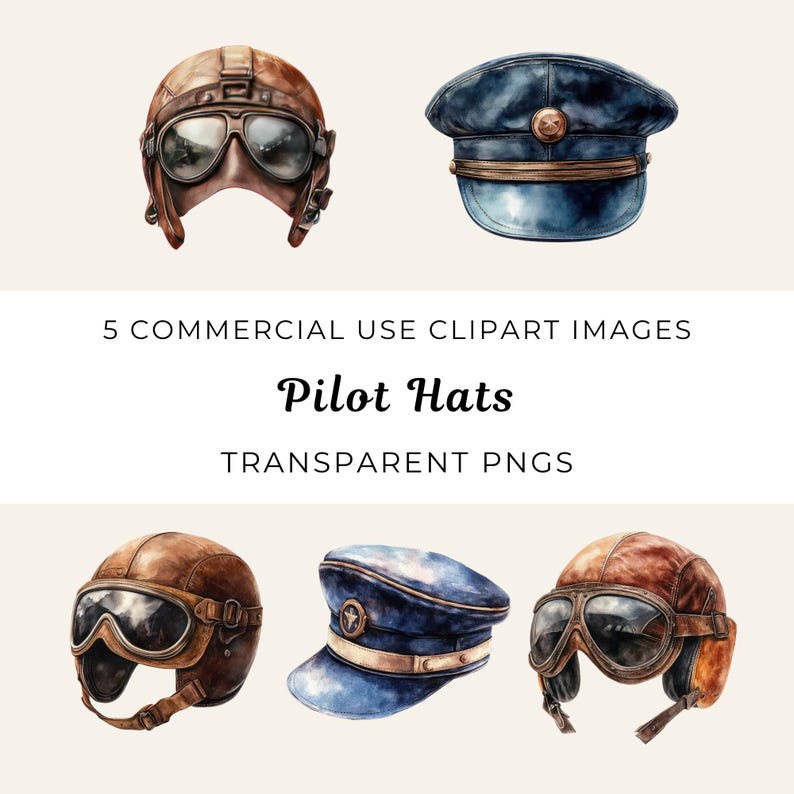Pilot Hat Clipart, Aviation Hat Png, Airplane Pilot Helmet Png, Pilot ...