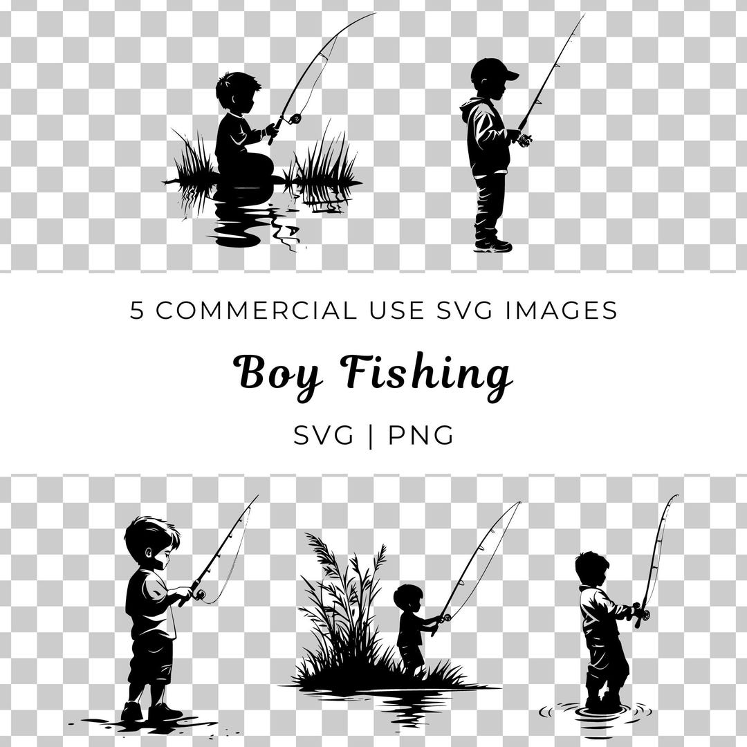 Boy Fishing SVG, Daddy's Fishing Buddy SVG, Toddler Shirt Design, Cute ...