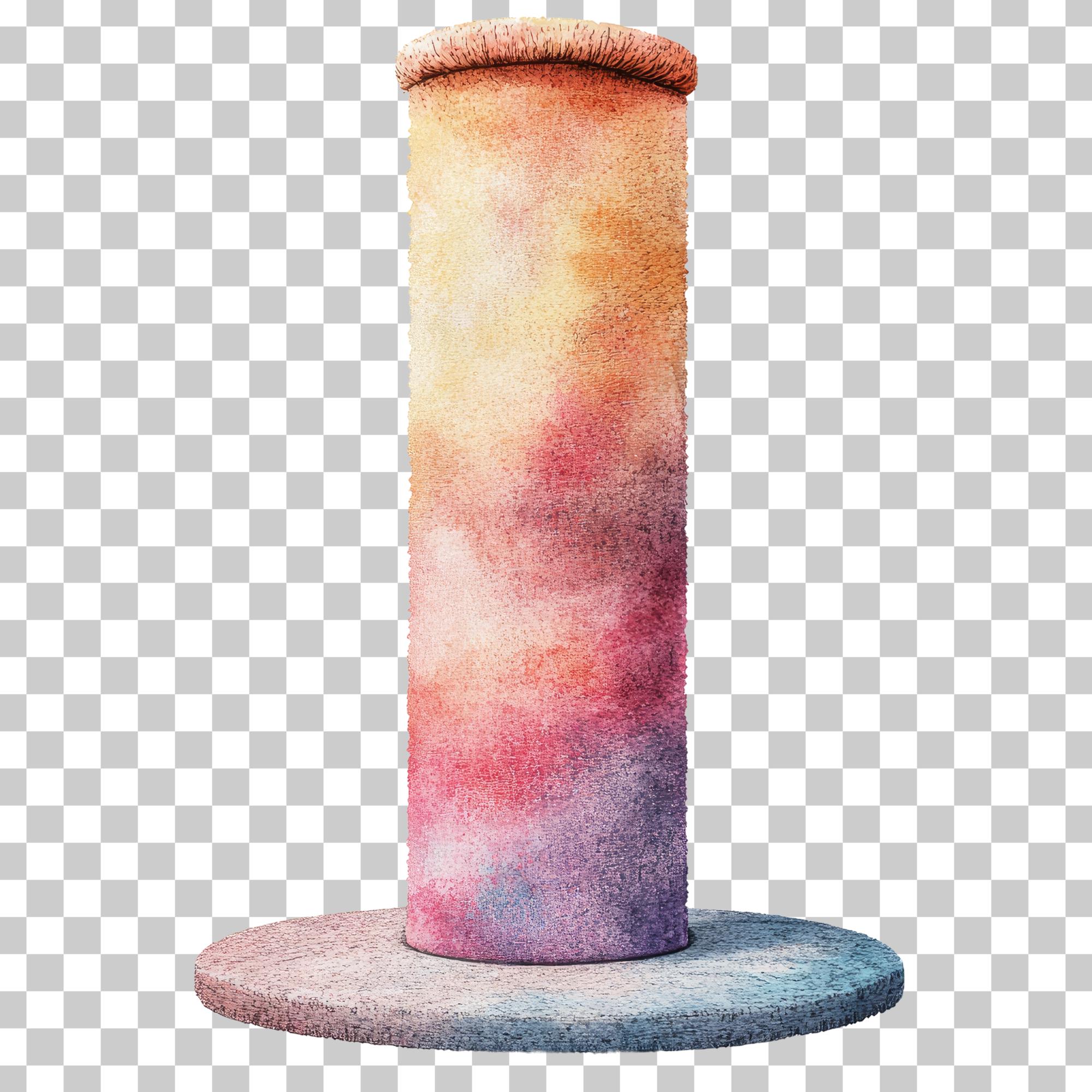 Cat Scratching Tower Clipart, Cat Tower Png, Cat Climbing Post Png, Cat ...