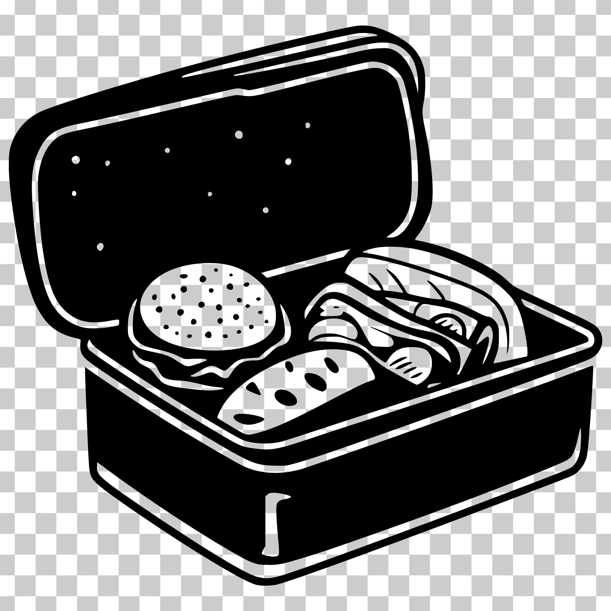 Lunch Box Svg, School Lunch Svg, Back to School Svg, Kids Lunch, Snack ...