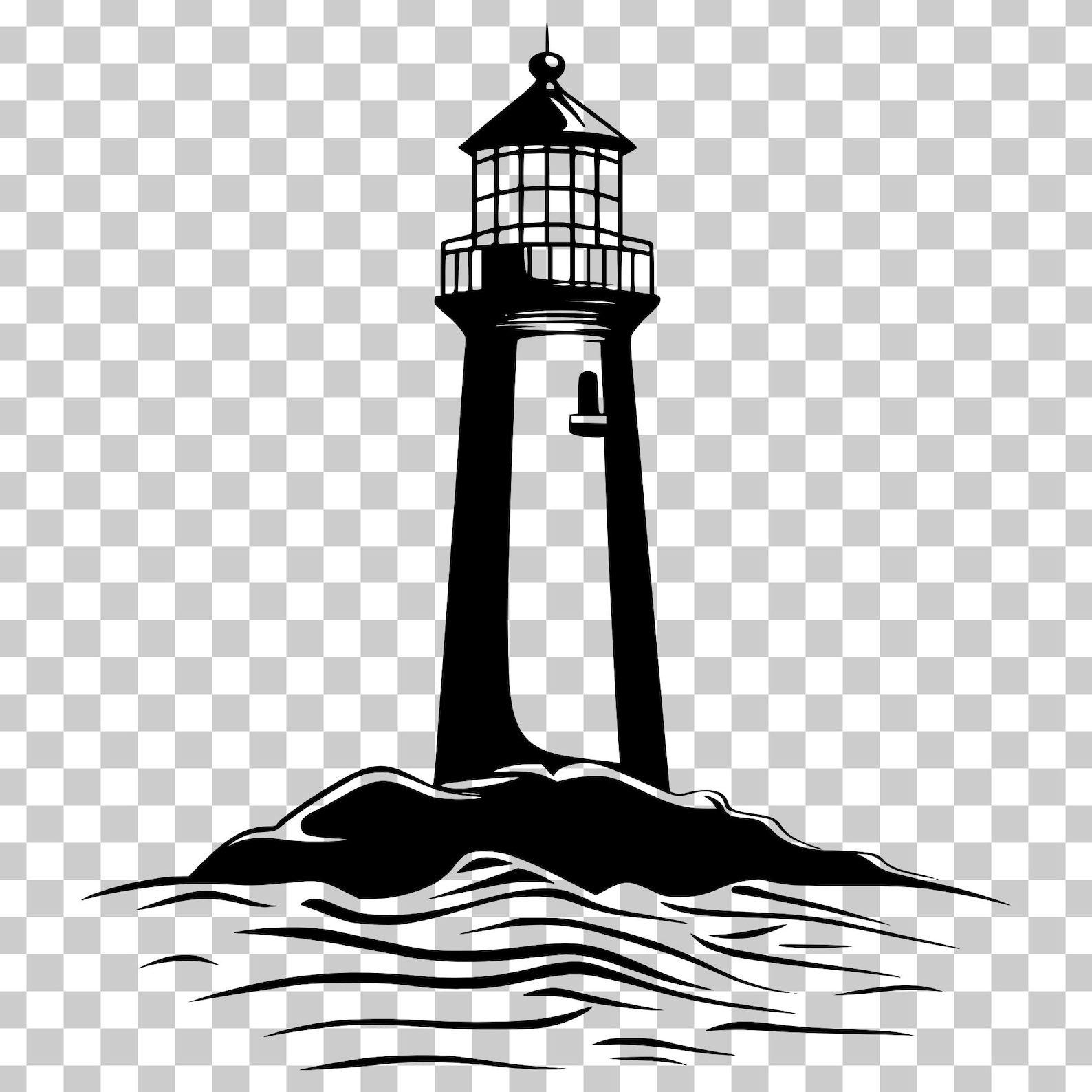 Lighthouse Svg, Coastal Lighthouse Svg, Ocean Lighthouse Svg, Beach ...