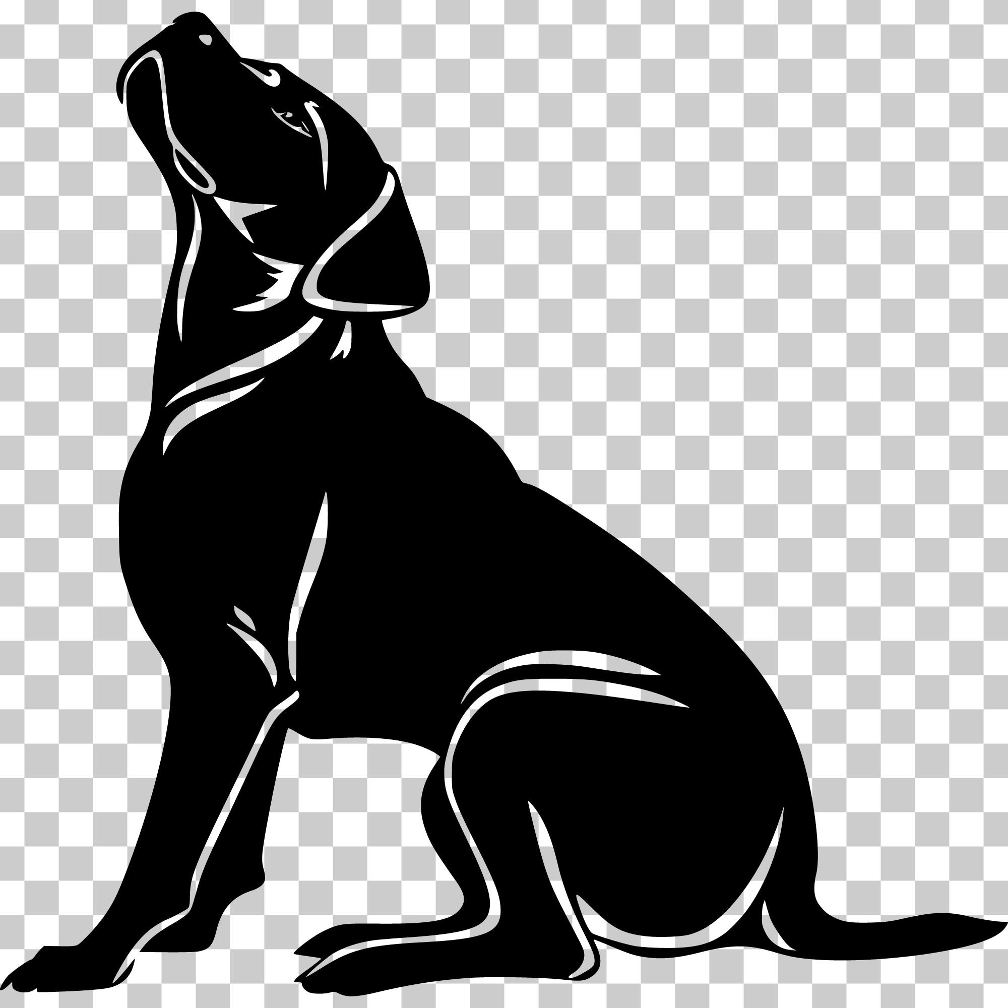 Black Lab Svg, Labrador Svg, Dog Clipart, Lab Retriever Png, Commercial ...