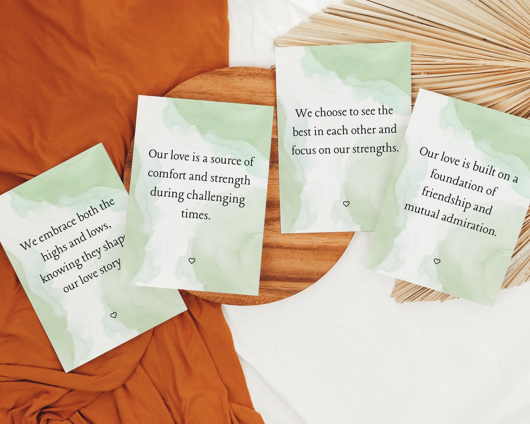 Couples Affirmation Cards, Printable Affirmation Cards, Romantic ...
