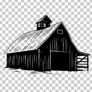 Rustic Barn Svg, Farm Barn Svg, Country Barn Vector, Barnyard Svg, Barn ...