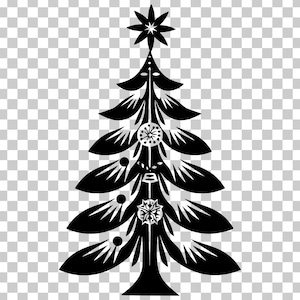 Scandi Christmas Tree Svg, Scandinavian Christmas Svg, Nordic Christmas ...
