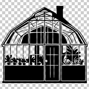 Garden Greenhouse SVG, Plant Vector Graphics (digital Download) - Etsy