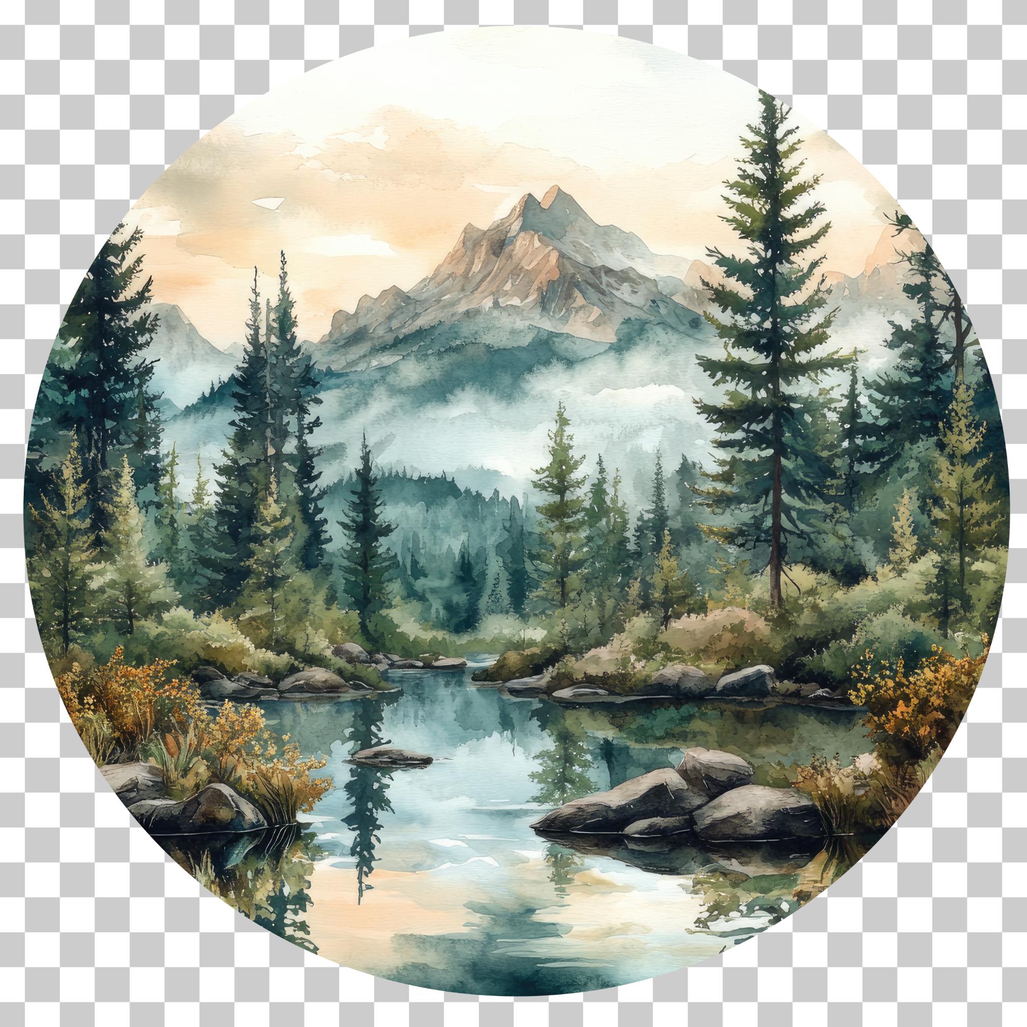 Wilderness Scene Png, Forest Png, Woodland Png, Camping Png, Outdoor ...