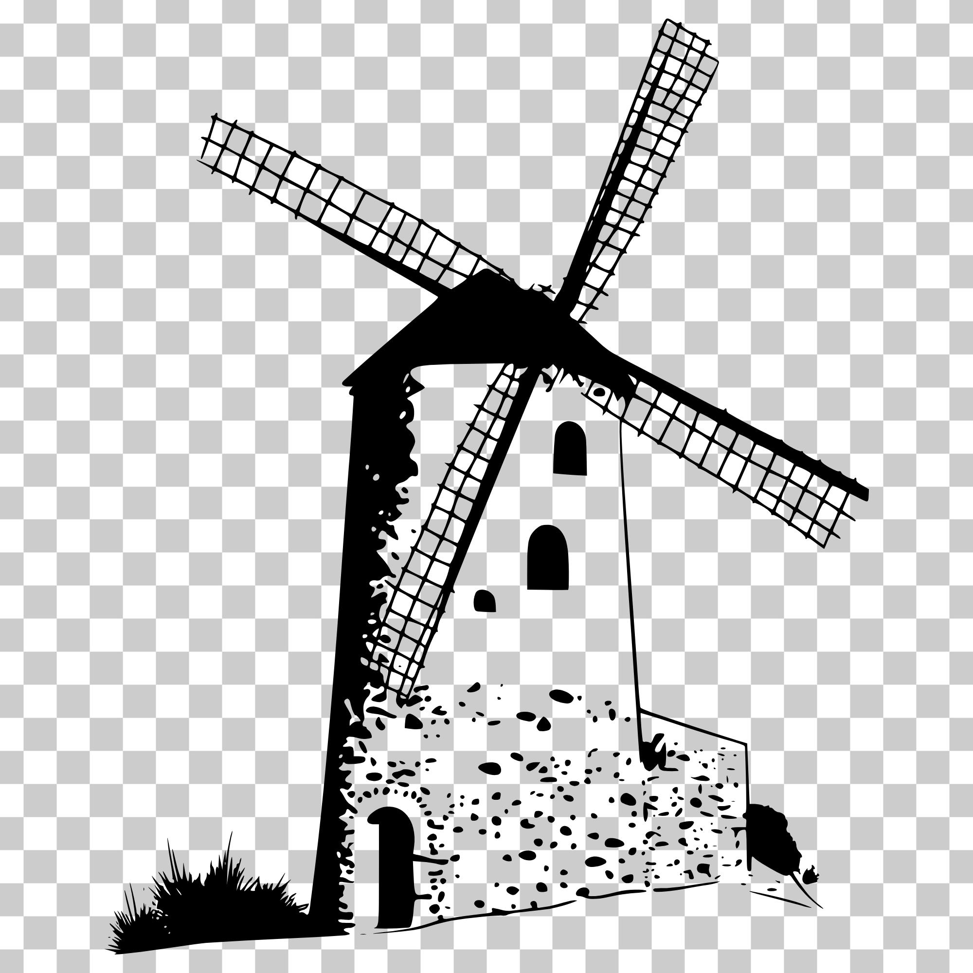 Windmill Svg, Rustic Windmill Svg, Farmhouse Svg, Vintage Windmill ...