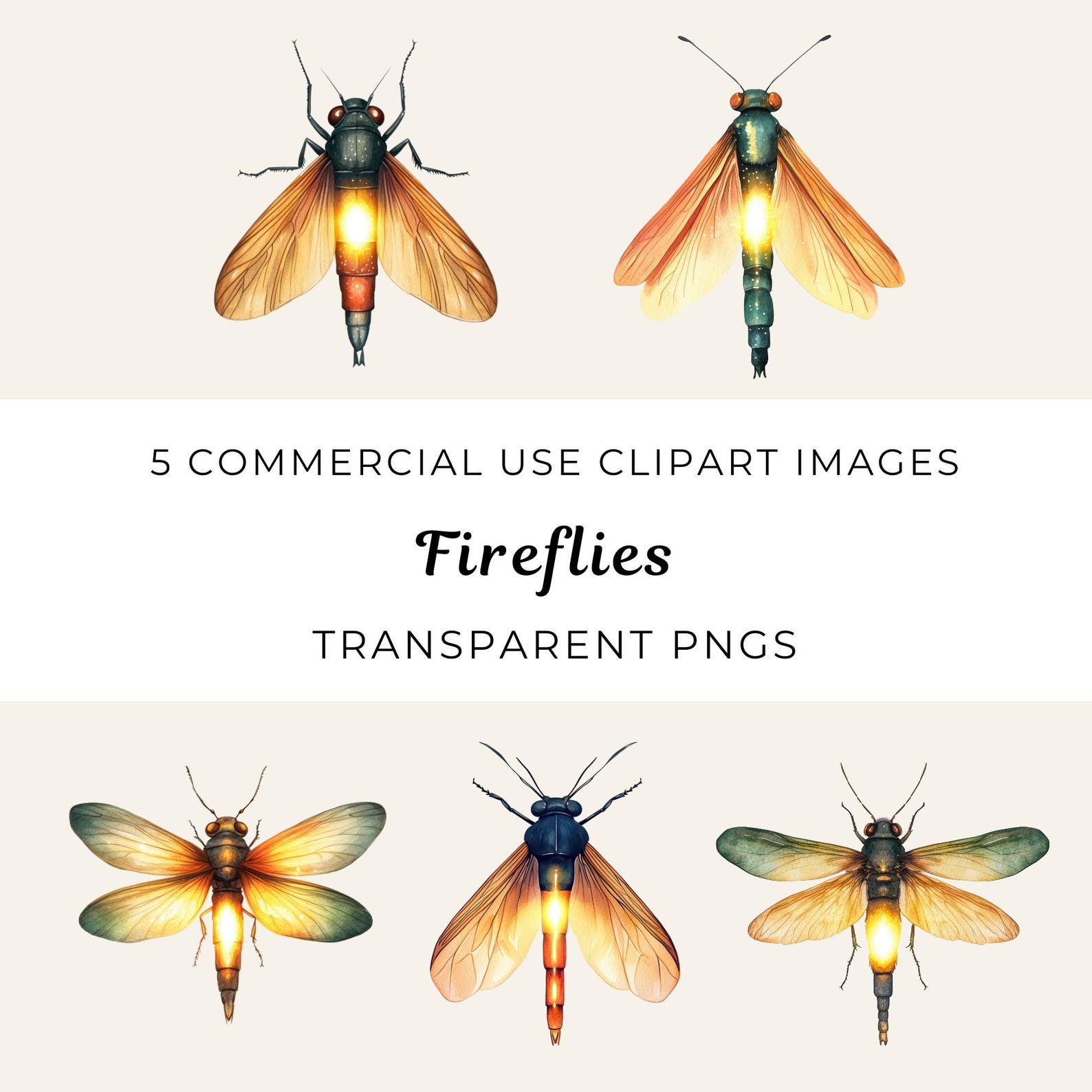 Fireflies Png, Firefly Clipart, Glowing Bugs Png, Bioluminescent Png ...