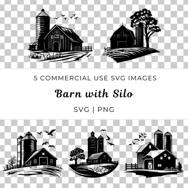Barn Silo - Etsy