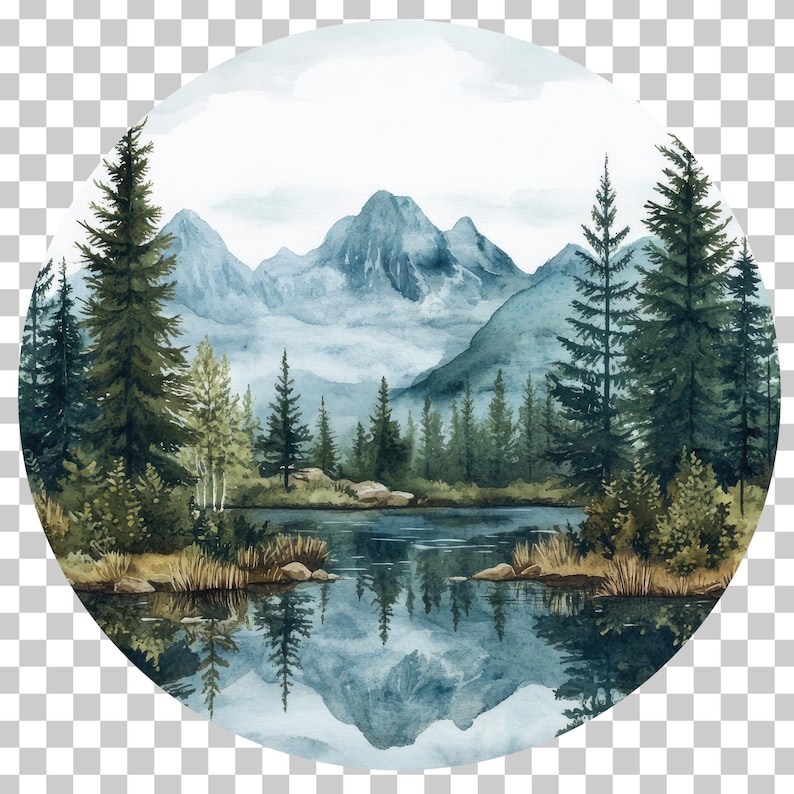 Wilderness Scene Png, Forest Png, Woodland Png, Camping Png, Outdoor ...