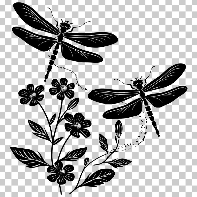 Dragonfly Svg, Spring Bugs Svg, Dragonfly Clipart, Dragonfly Design Svg ...