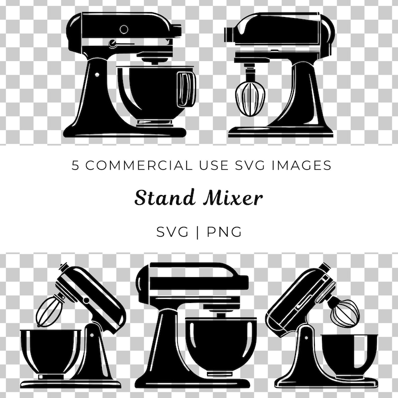 Stand Mixer Clipart - Etsy