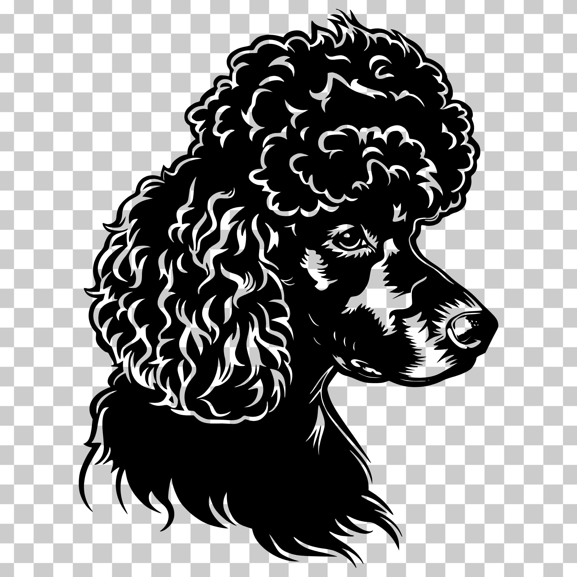 Poodle Svg, French Poodle Svg, Cute Poodle Svg, Toy Poodle Svg ...