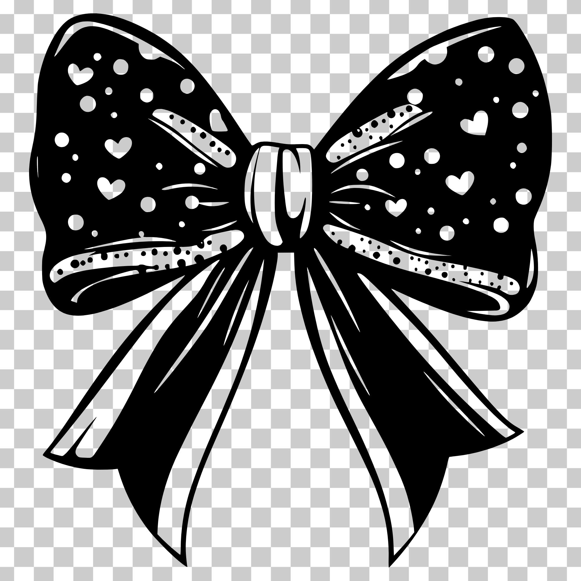 Heart Bow Svg, Coquette Heart Vector, Cute Bow Svg, Love Heart Svg ...